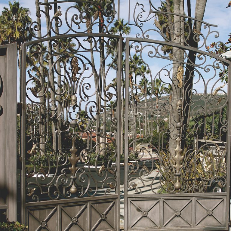 Ornamental Iron Handrail for a Five Star Hotel - American Fence Concepts